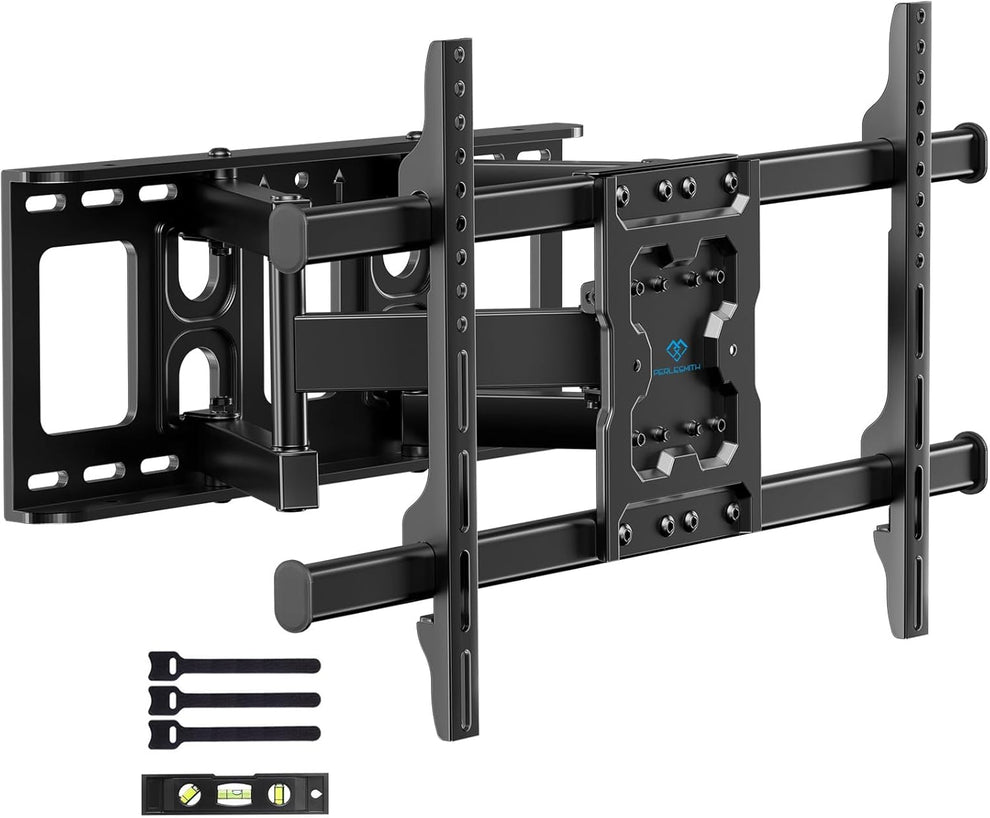 Full Motion TV Wall Mount for 37-75 Inch Tvs up to 132 Lbs, TV Mount w ...
